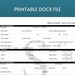 Printable Employment Application PDF Digital Job Application - Etsy