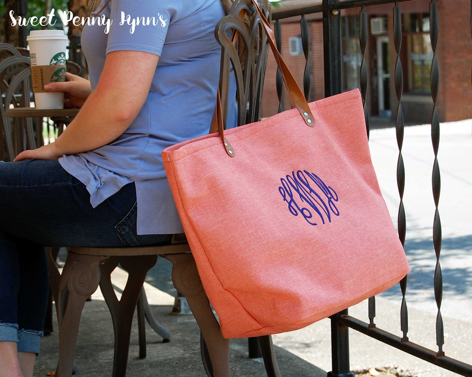 Monogram travel bag Monogram linen tote monogram beach bag | Etsy