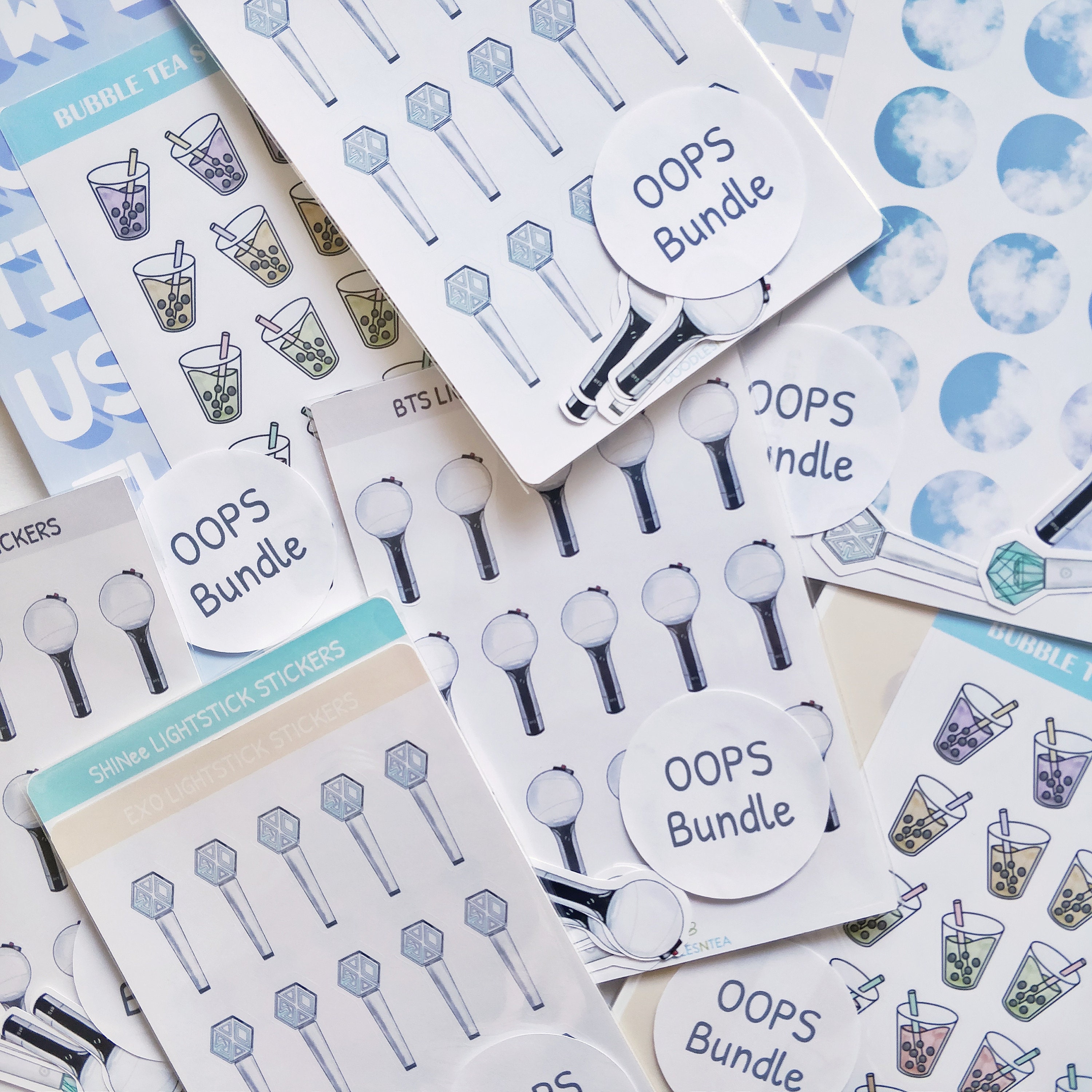 Oops Sticker Pack Oops Grab Bag Oops Sticker Bag Sticker - Etsy