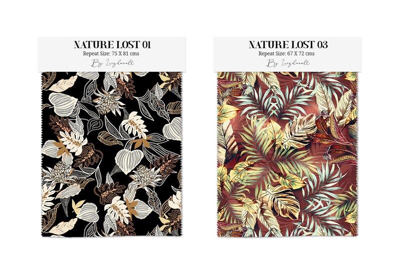 Tropical Leaves Digital Paper Leaf Clip Art Greenery Clipart - Etsy