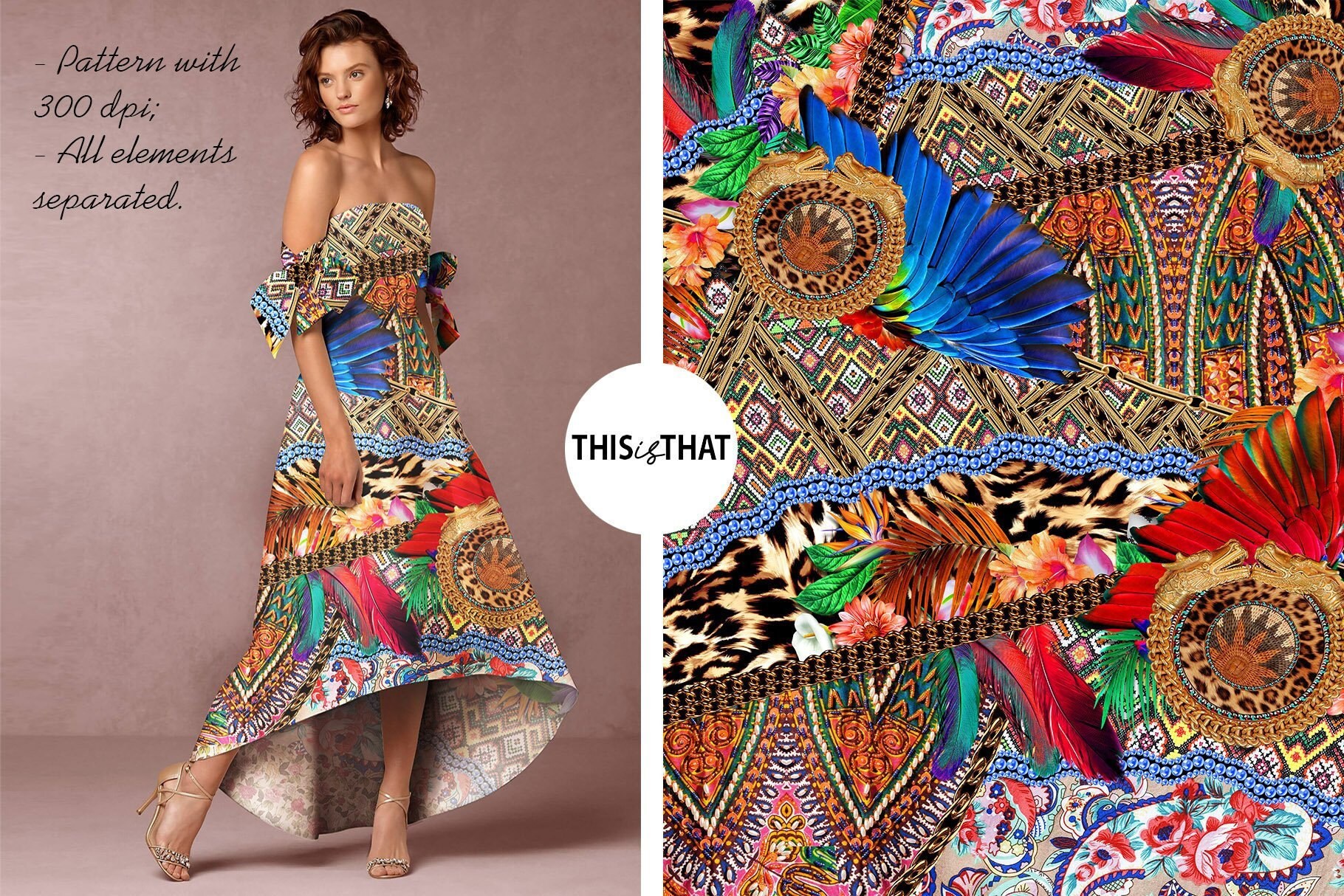 Mix Patterns Pattern With Seamless Fabric Clipart Instant - Etsy