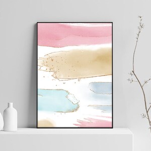 Pastel Watercolor Brush Strokes Clipart Stroke Watercolor - Etsy