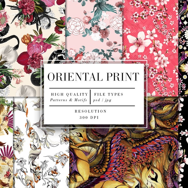 Oriental Paper - Etsy