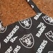 NFL Las Vegas Raiders football adult sized cotton apron | Etsy