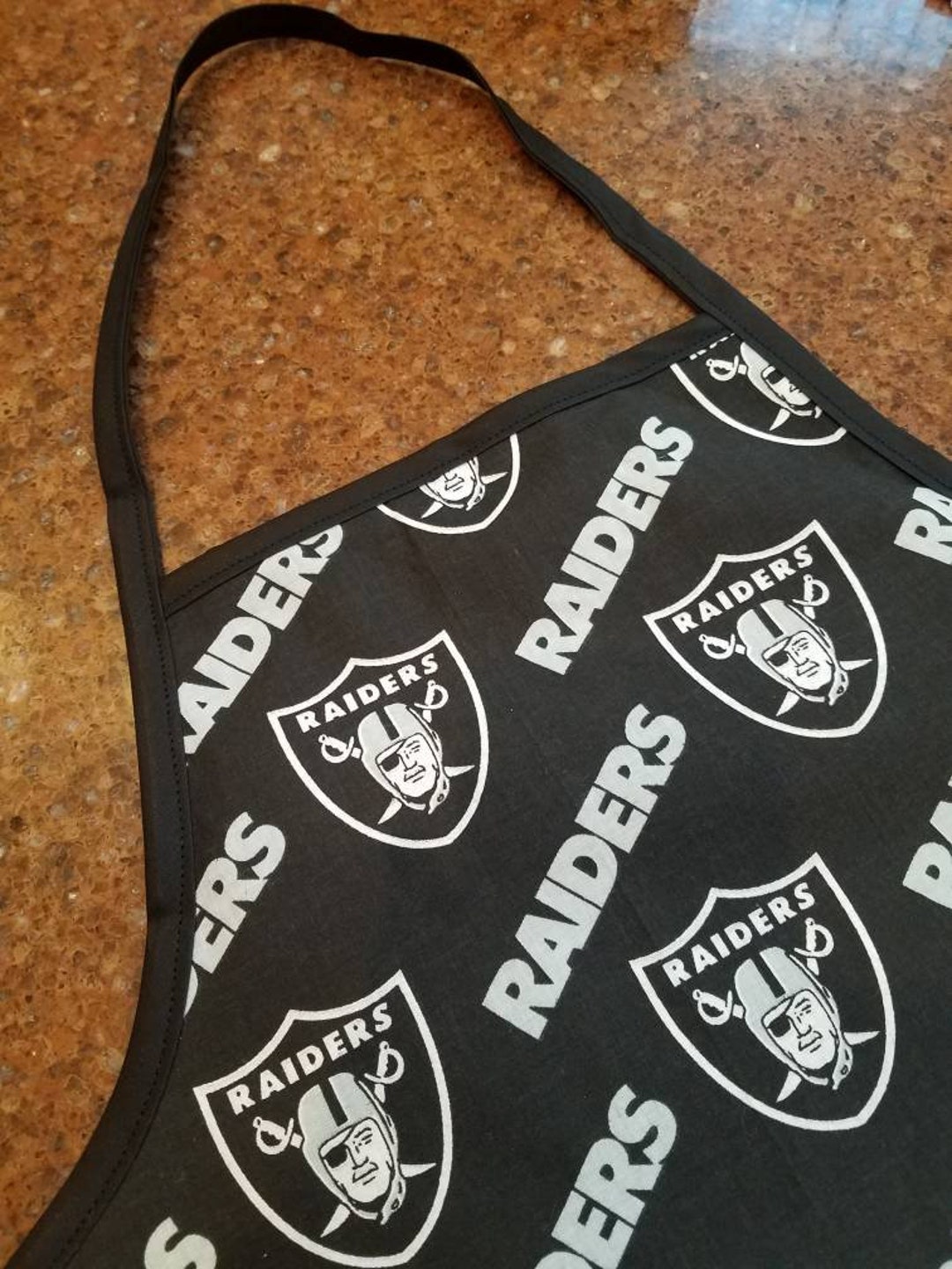 Las Vegas Raiders Child Sized Apron - Machine Washable! Same Print as ...