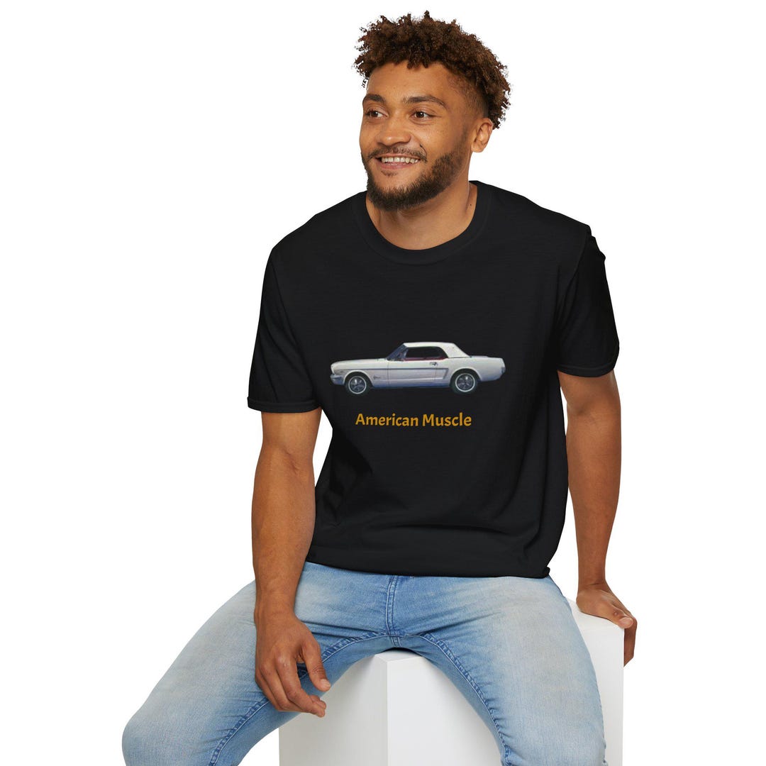American Muscle Car T-shirt: Vintage Auto Enthusiast Apparel - Etsy
