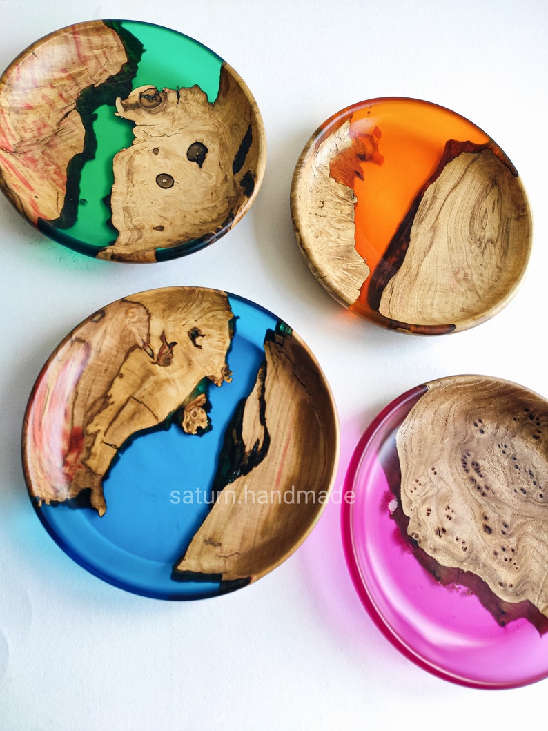 Wood Epoxy Plate Wood Plate epoxy Plate epoxy resin wood | Etsy