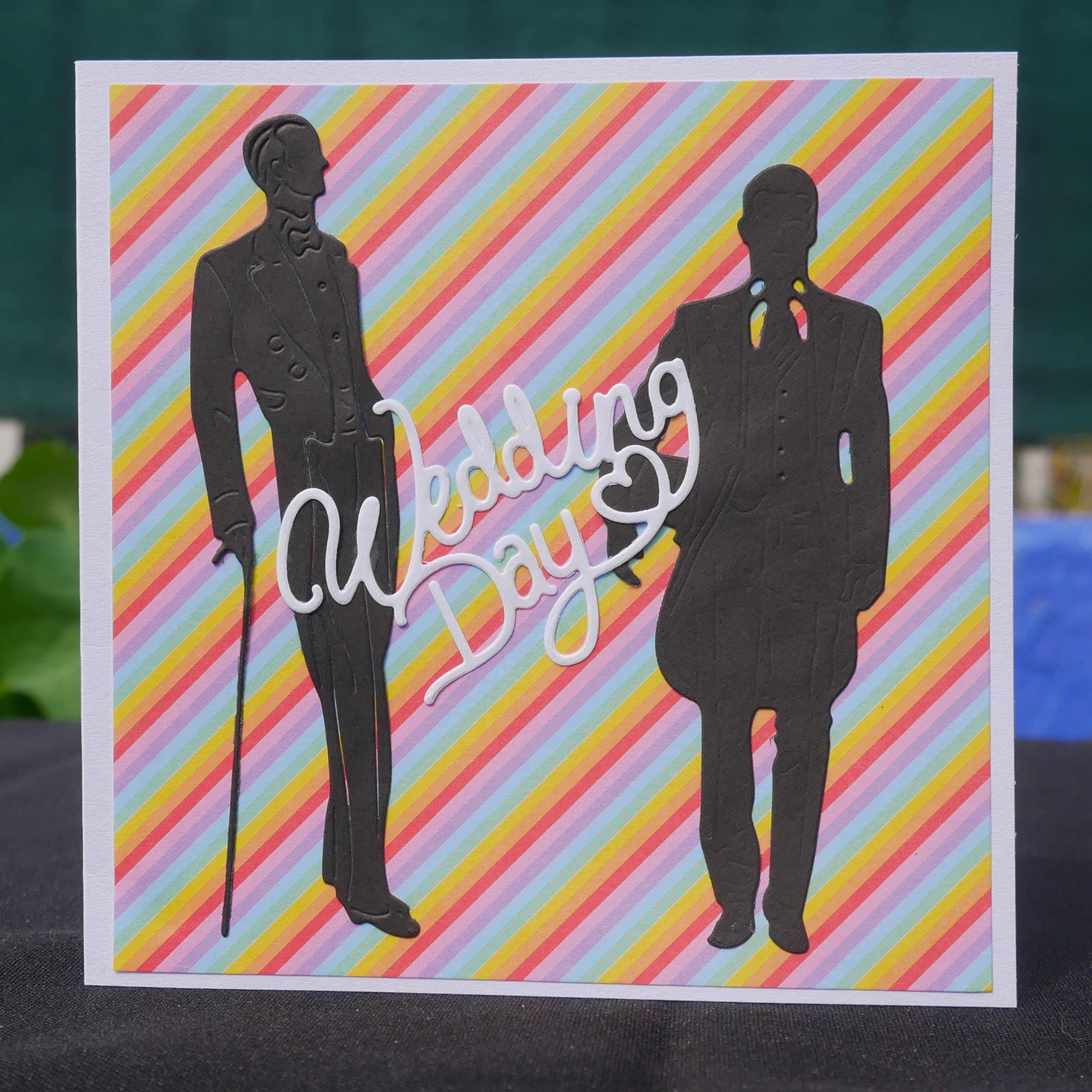 Same Sex Wedding Anniversary Greeting Cards Etsy