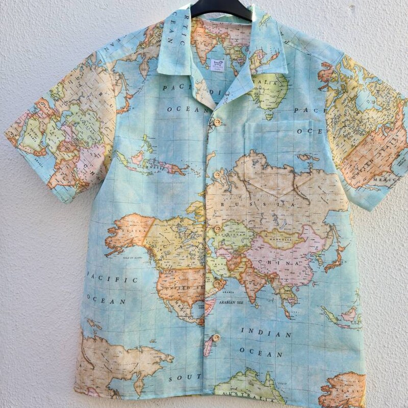 Maps T Shirts - Etsy