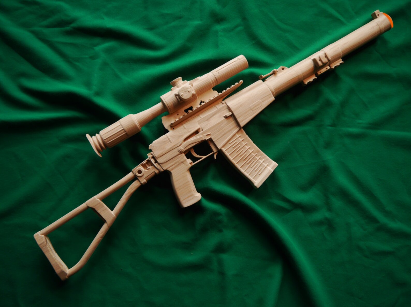 As Val Rifle Wooden Model Cosplay Accessory Cosplay Prop - Etsy