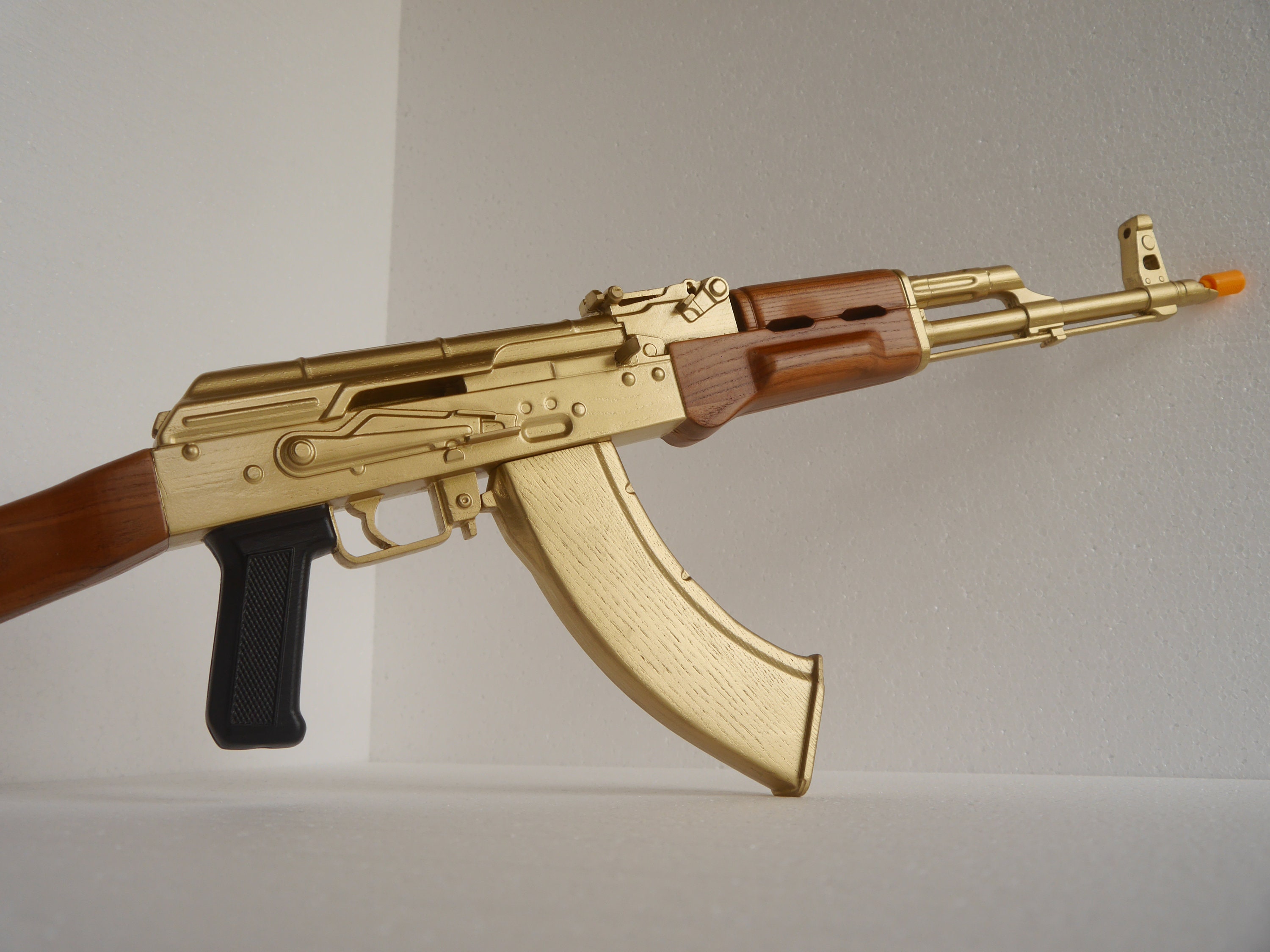 Gold Ak 47 Airsoft
