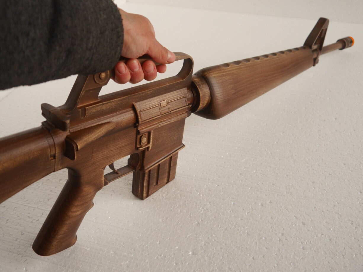 Colt M16A1 Wooden Model Cosplay Accessory Cosplay Prop - Etsy Ireland