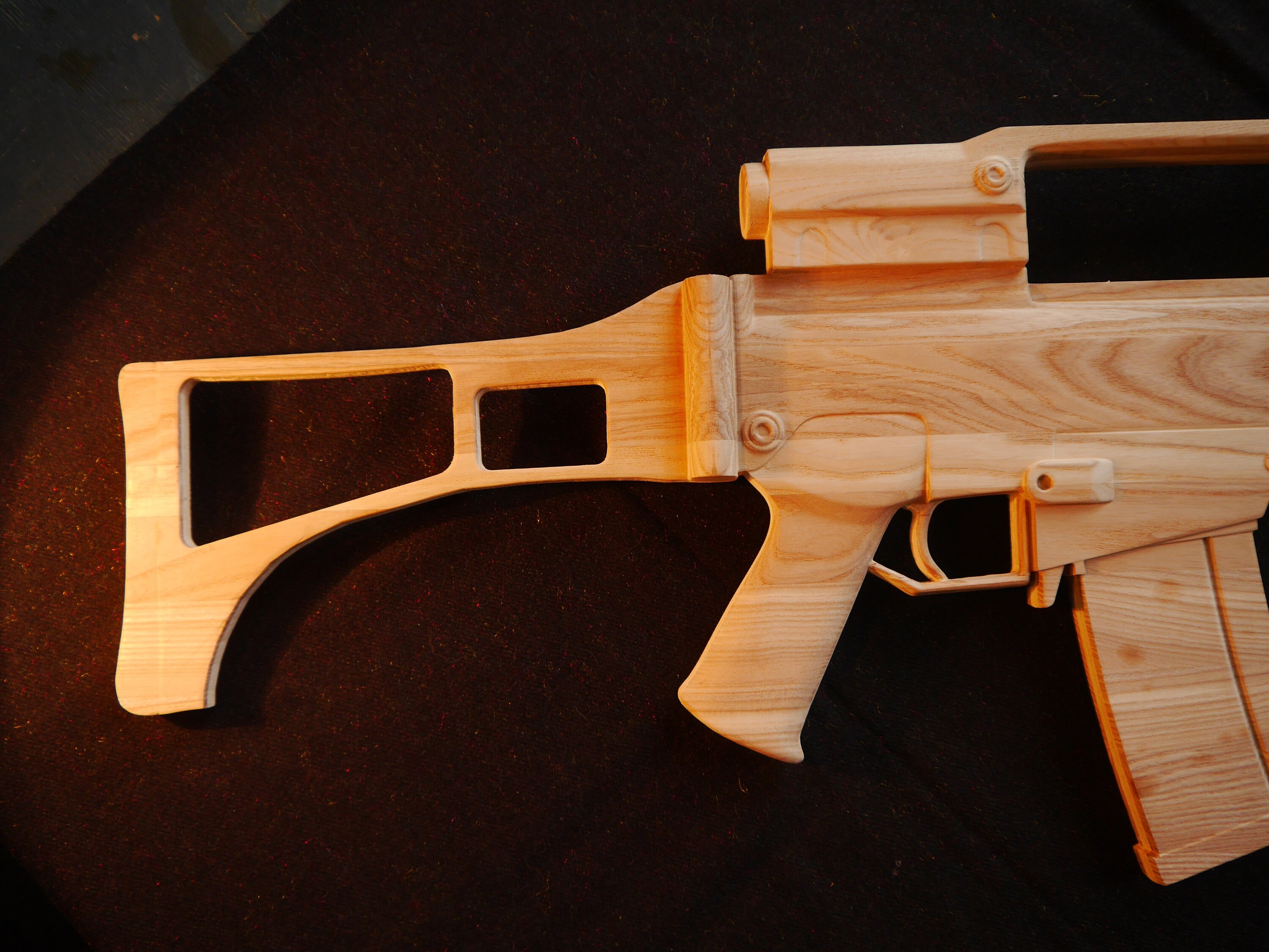HK G36 K Heckler & Koch Gewehr 36 Wooden Model Cosplay - Etsy