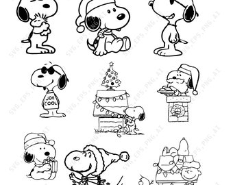 Snoopy svg | Etsy