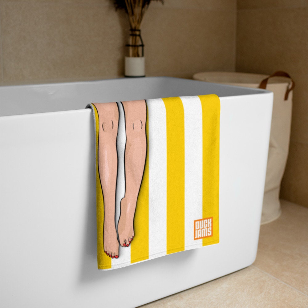 Funny Custom Beach Towel Hot Girl Beach Towel Funny Personalized Gift ...