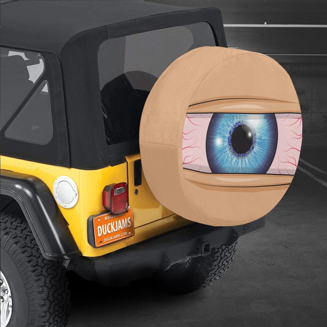 Eyeball Spare Tire Cover: Funny Car SUV Protector - Etsy
