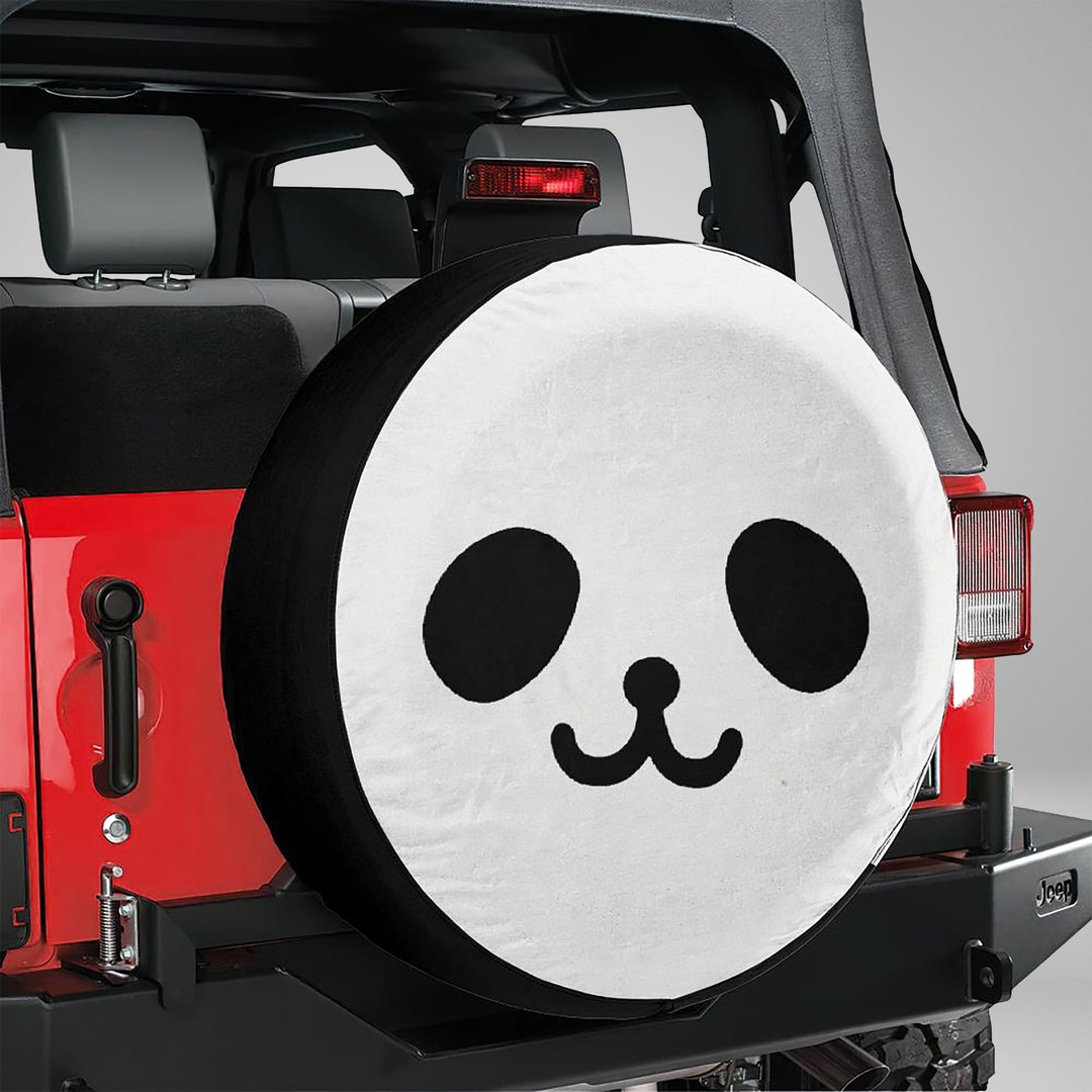 Panda Spare Tire Cover: Camper, SUV, 4x4 Tire Protector - Etsy