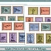 Egyptian Symbol Hieroglyph Aged Paper Tag Stamps Digital Download Set ...