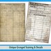 Grunged Library Due Date Slips Printable Digital Download - Etsy