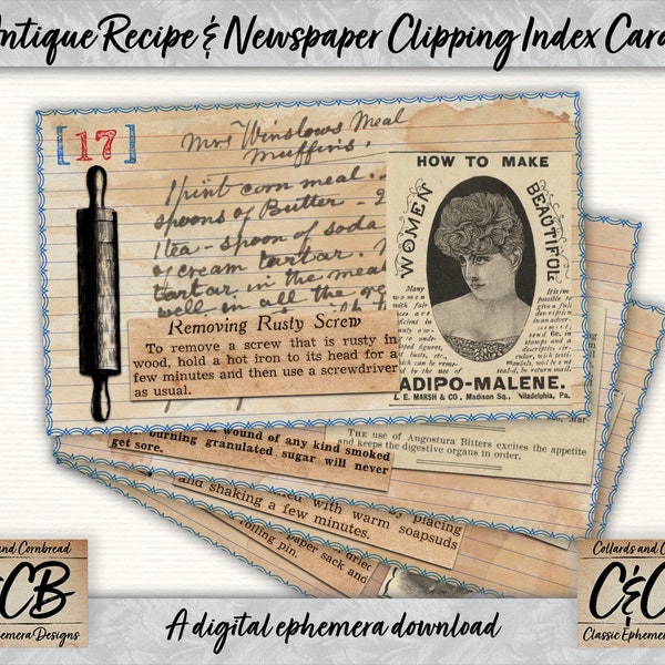 Recipe Download - Etsy Canada