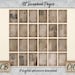 Antique Scrapbook Journal and Newspaper Clipping Pages Digital Download ...
