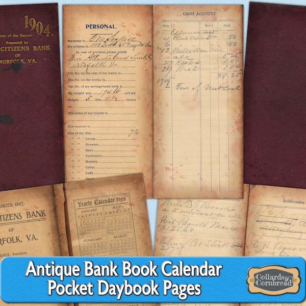 Antique Calendars - Etsy