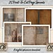 Antique Scrapbook Journal and Newspaper Clipping Pages Digital Download ...