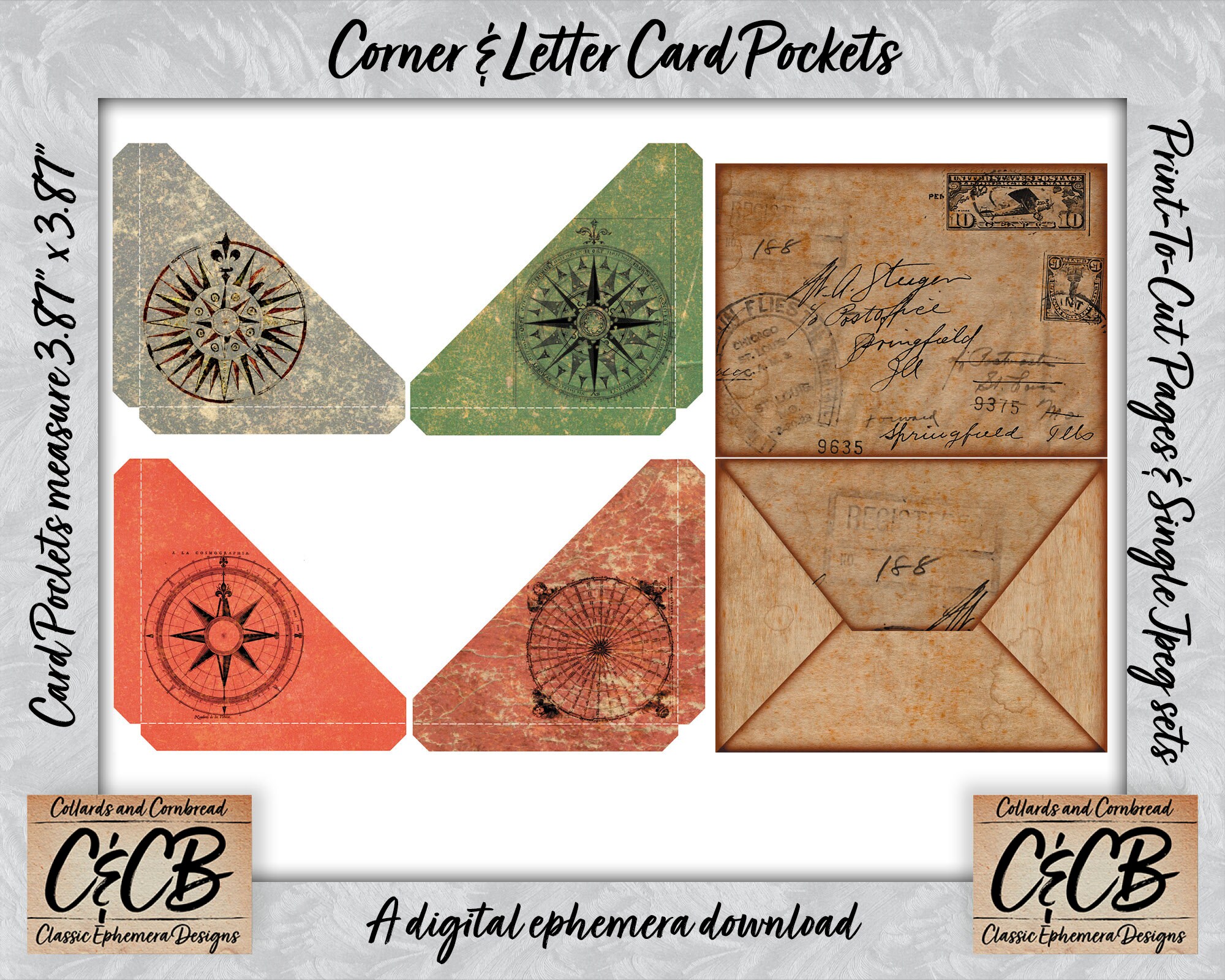 Sea Captains Lighthouses and Clipper Ships Junk Journal Kit - Etsy