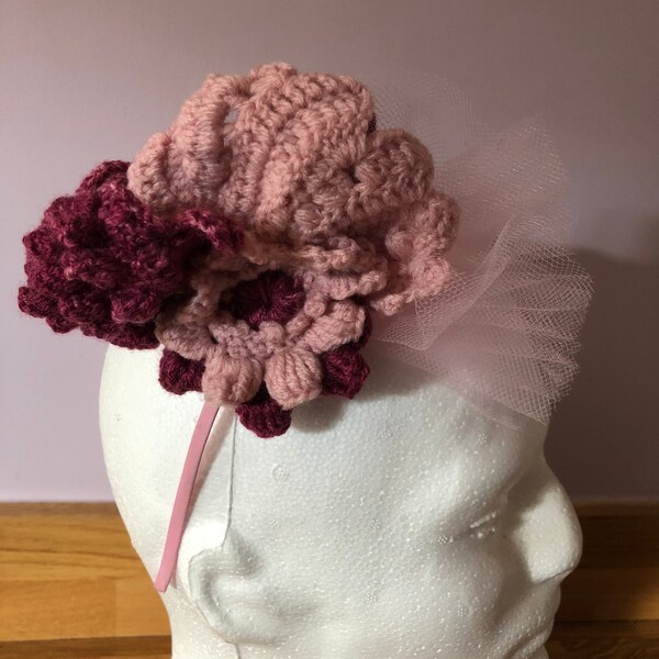 Crochet Fascinator - Etsy