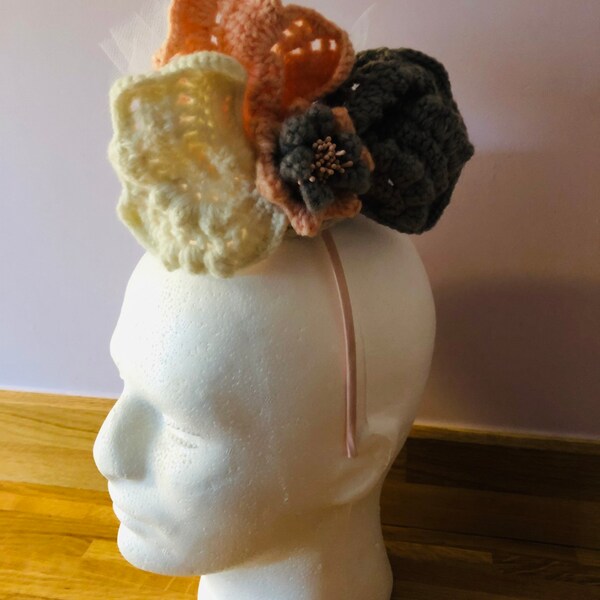Crochet Fascinator - Etsy