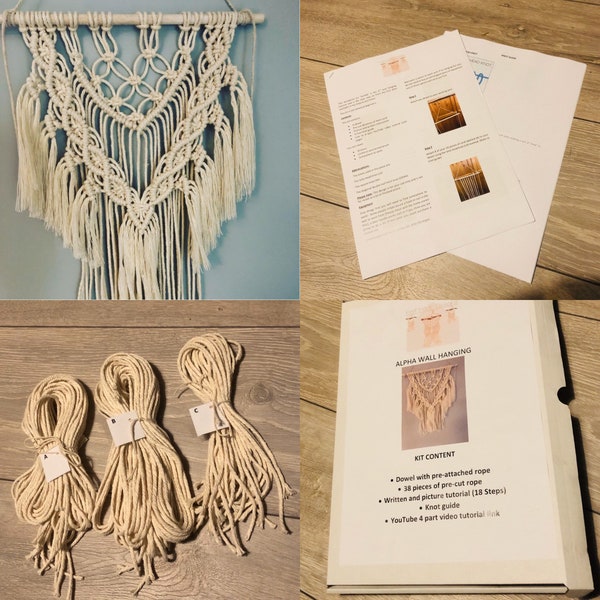 Macrame Diy Kit - Etsy