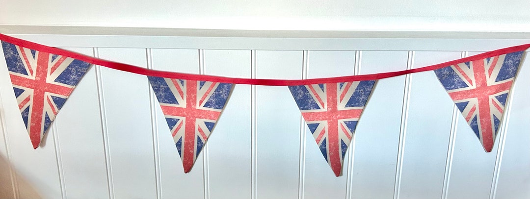 Classic Union Jack Bunting - Etsy
