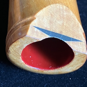 SHAKUHACHI Japanese Traditional Bamboo Flute Made in Japan L.18.9inch ...