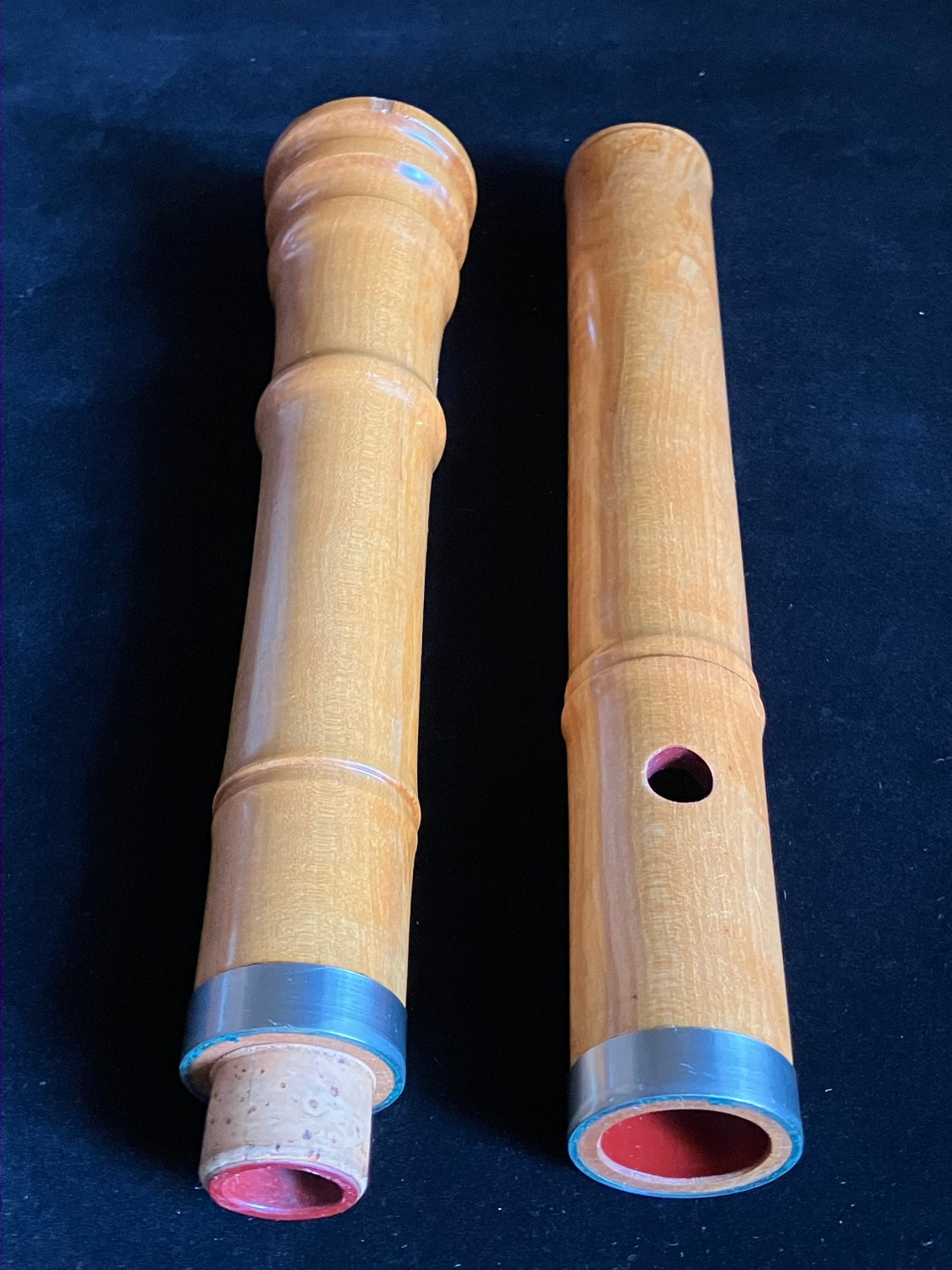 SHAKUHACHI Japanese Traditional Bamboo Flute Made in Japan L.18.9inch ...