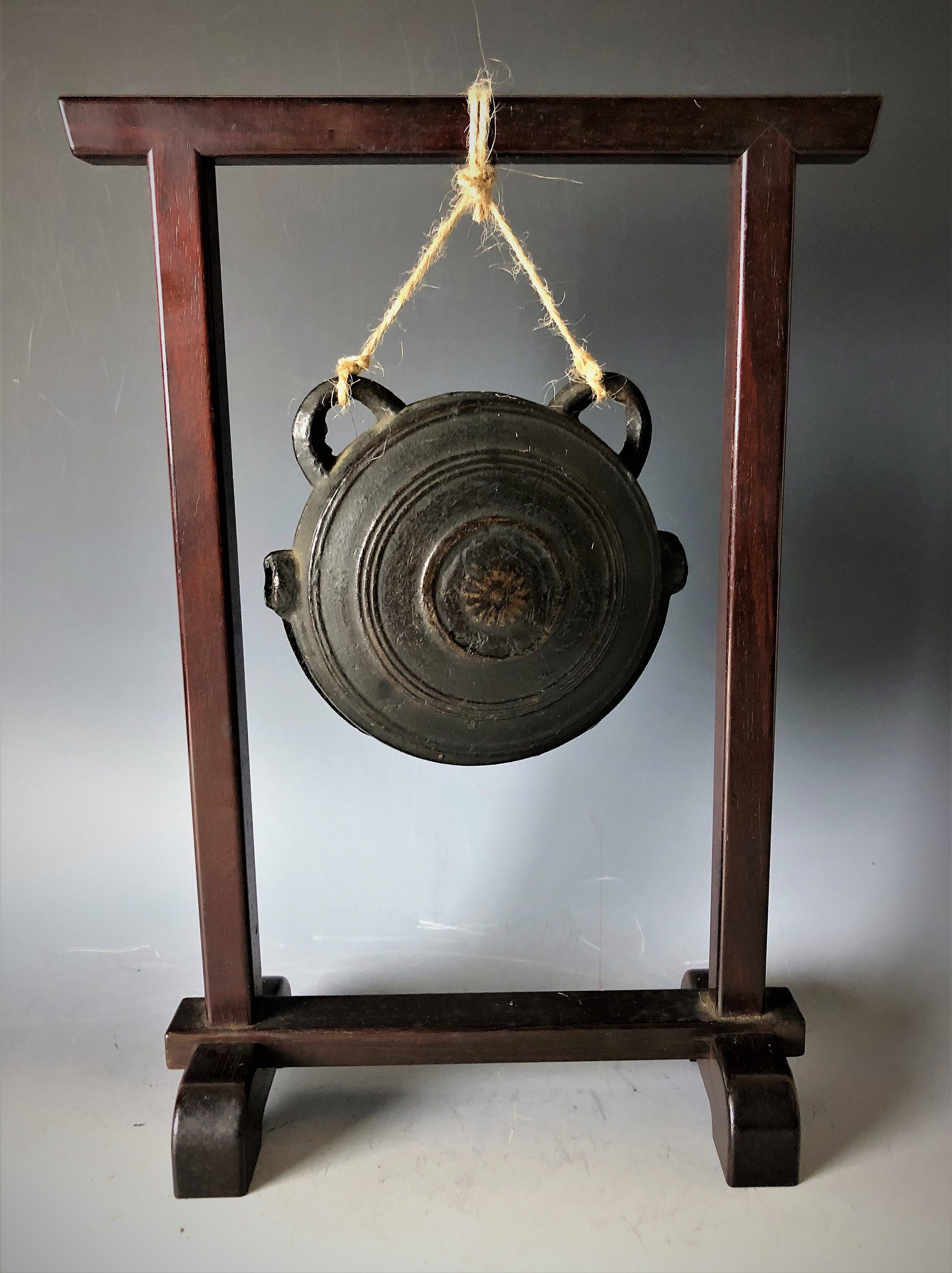 Japanese Small Vintage Metal Gong Buddhist Instrument Bell - Etsy