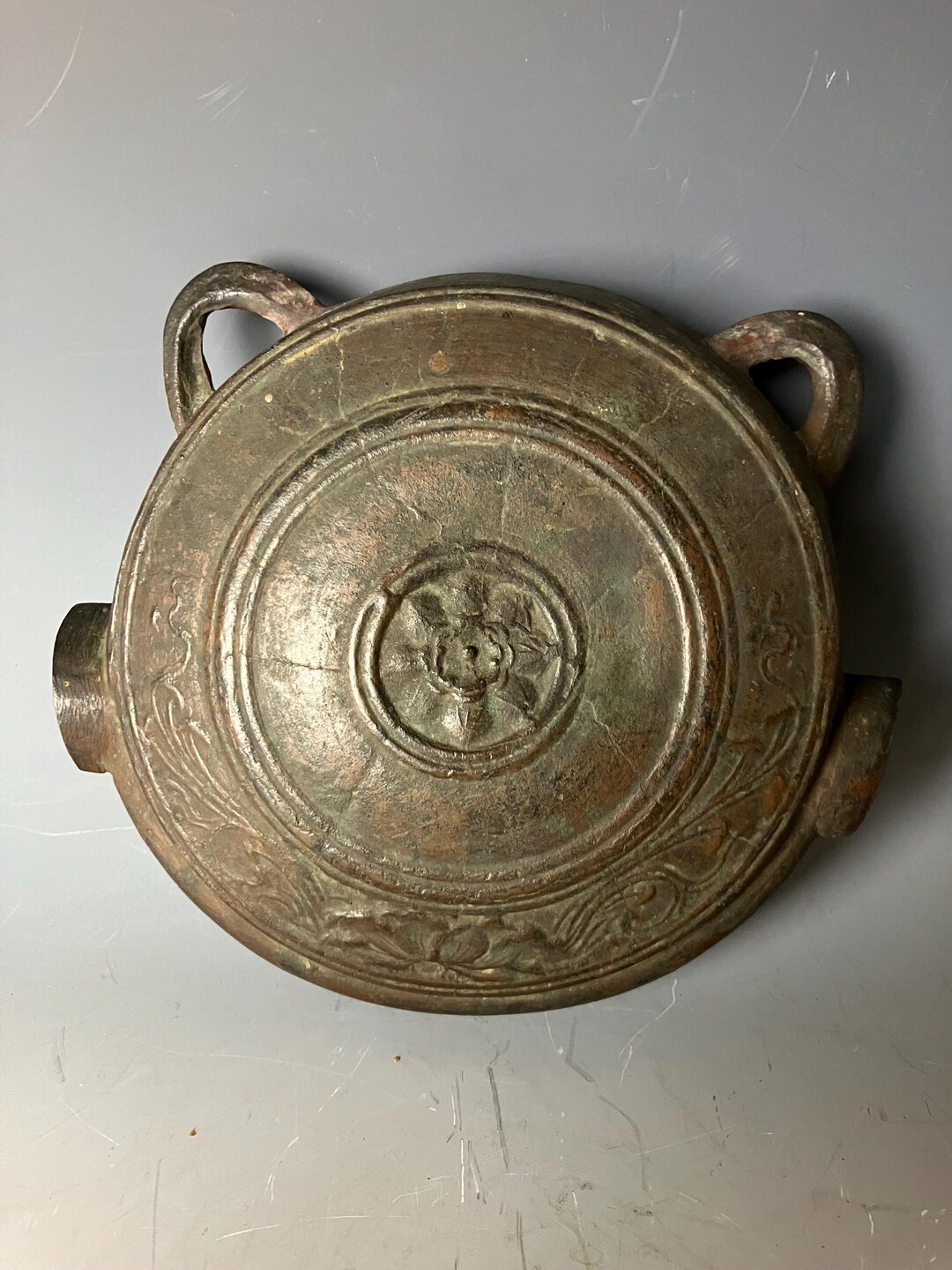 Antique Japanese Waniguchi Gong Small Metal Buddhist Bell Instrument - Etsy