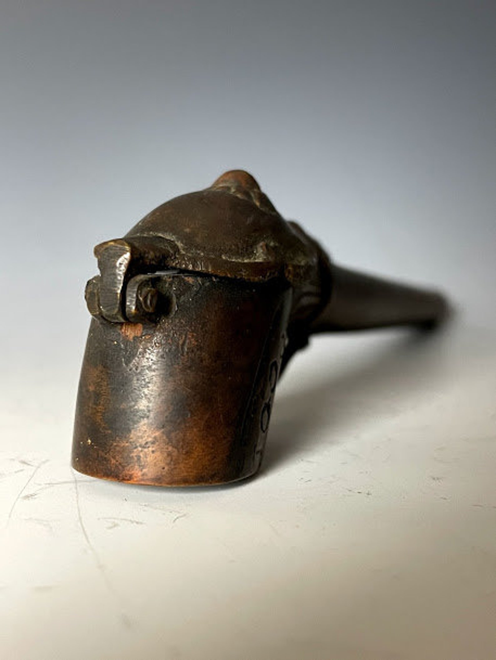 Antique Japanese portable writing implement Yatate gun shape | Etsy