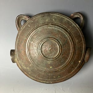 Antique Japanese Waniguchi Gong Small Metal Buddhist Bell Instrument - Etsy