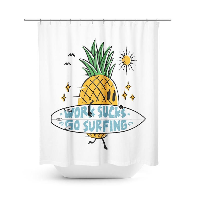 Surfer Curtains - Etsy