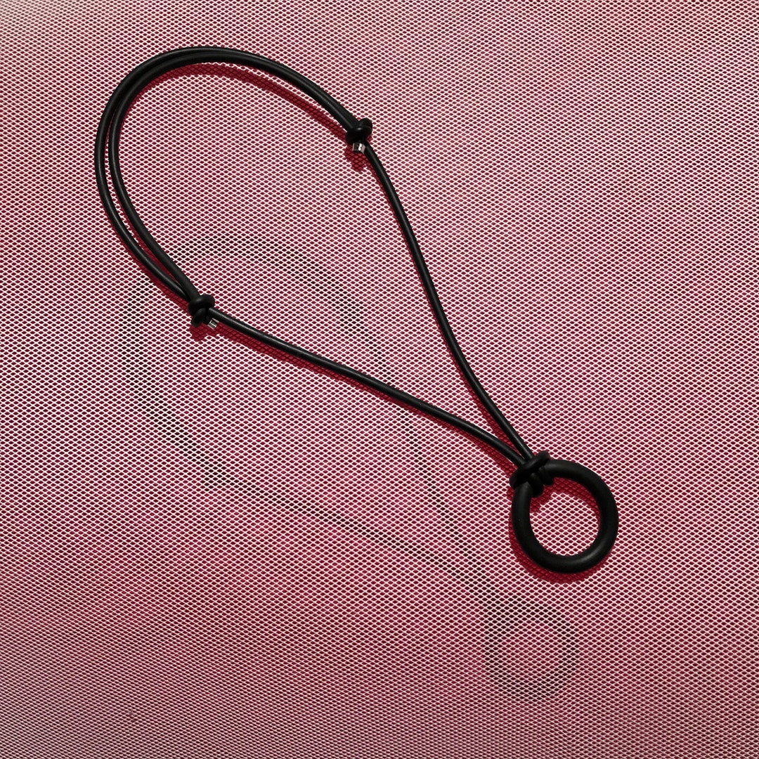 Rubber Necklace, Rubber Jewellery, Caoutchouc, Vegan Jewellery ...