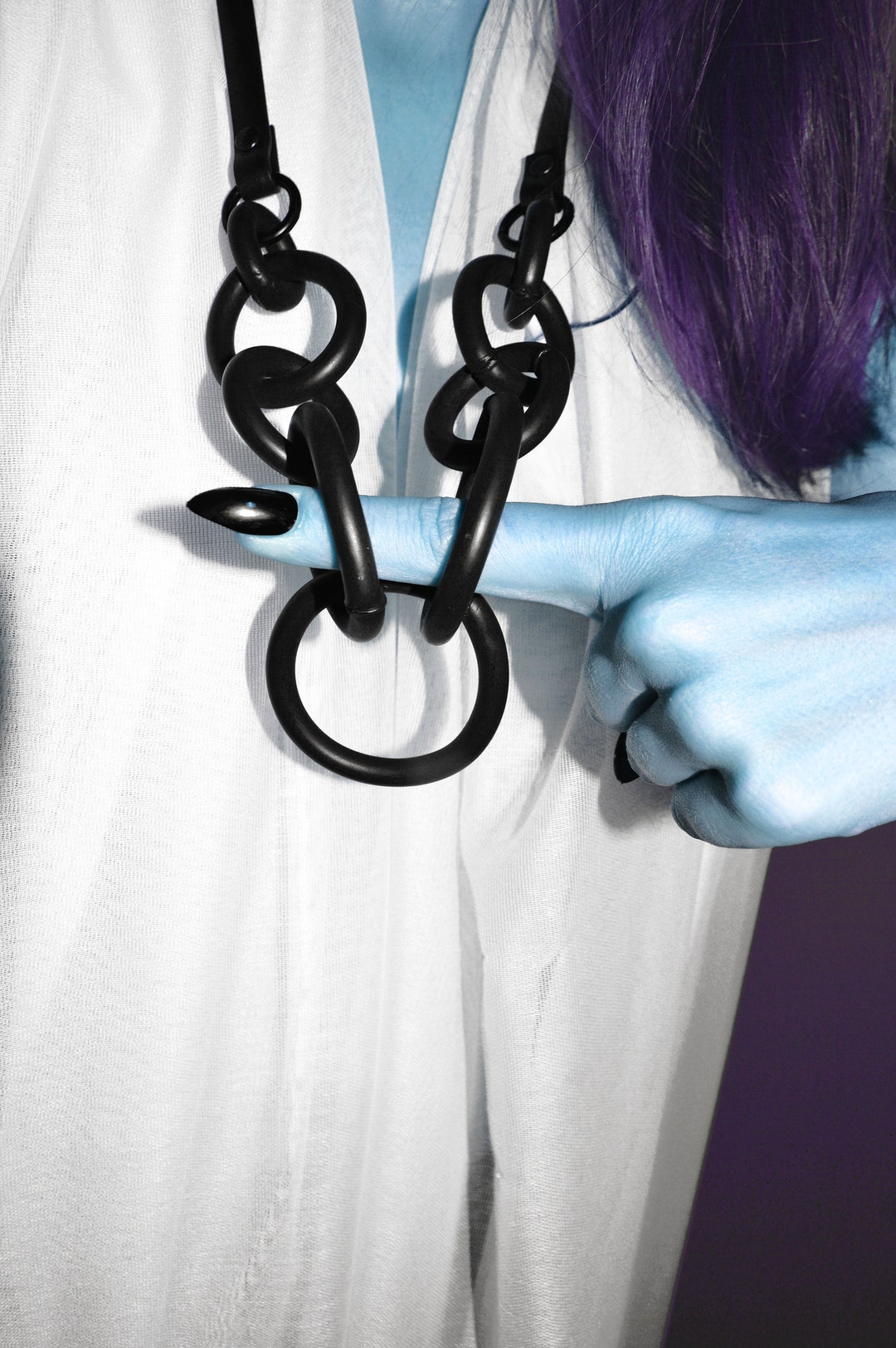 Avant Garde Rubber Jewellery, Statement Necklace, Latex Jewellery ...