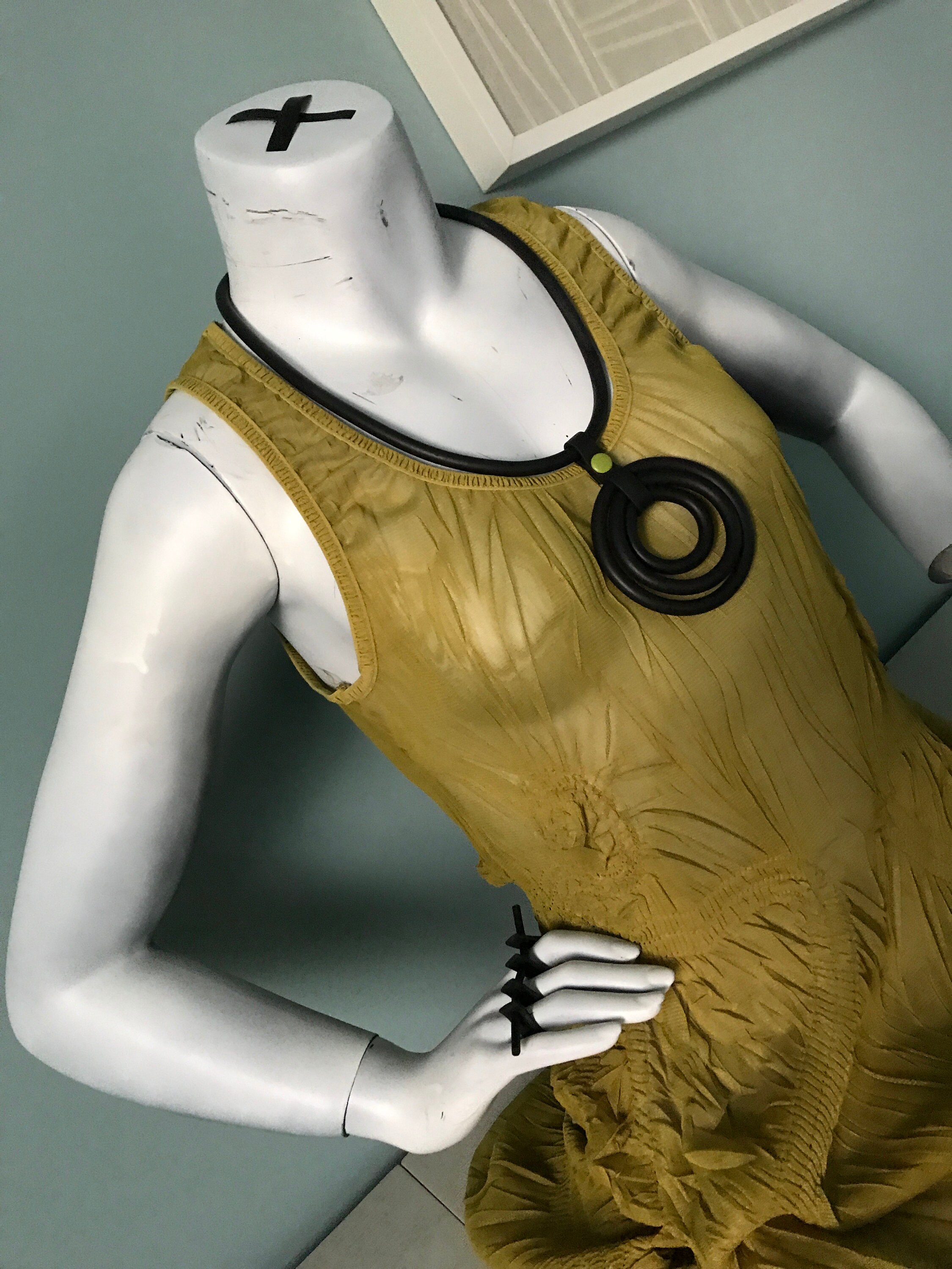 Avant Garde Rubber Jewellery Statement Necklace Latex - Etsy