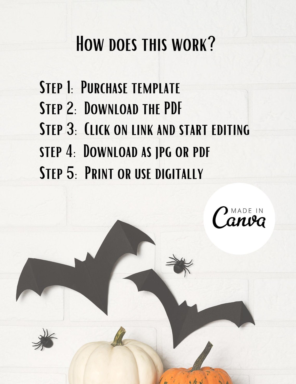 Kids Halloween Birthday Party Invitation, Halloween Birthday, Editable ...