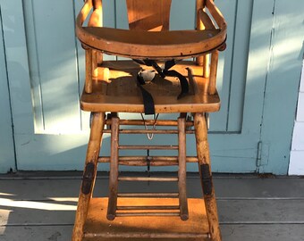 Vintage high chair | Etsy