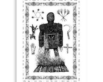 The Wicker Man: Summerisle Art Print - Etsy