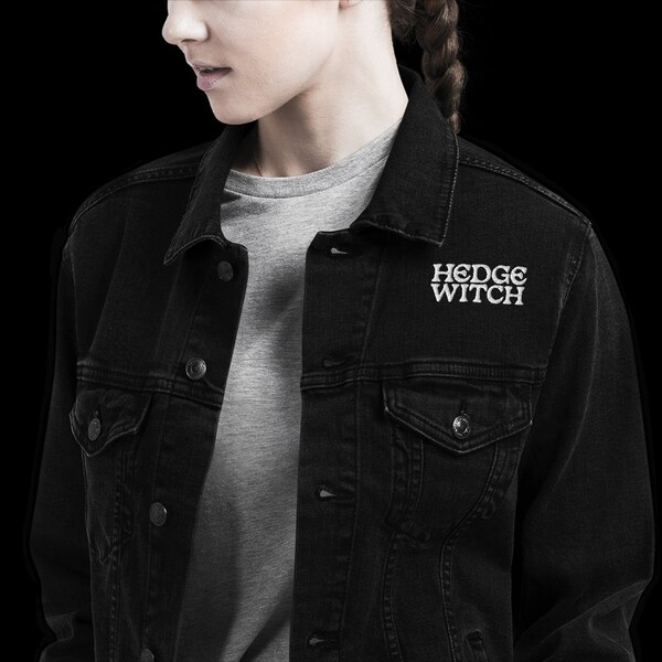 Witch Denim Jacket - Etsy