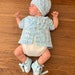 A "sugar & Spice” Multi-piece Knitting Pattern for Reborn Doll 16 -22 ...