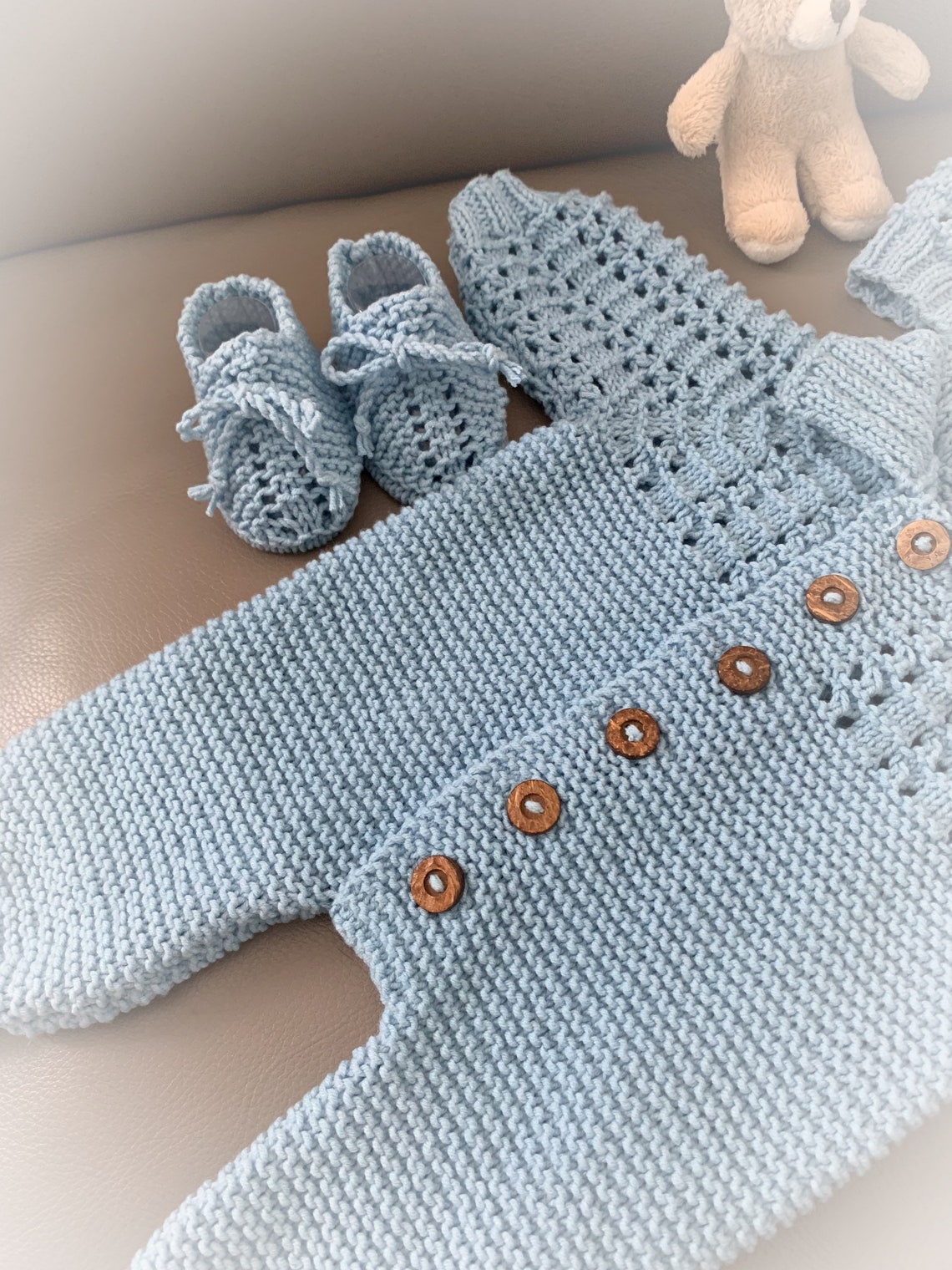 A biscuit Multi-piece Knitting Pattern for Reborn Doll - Etsy UK