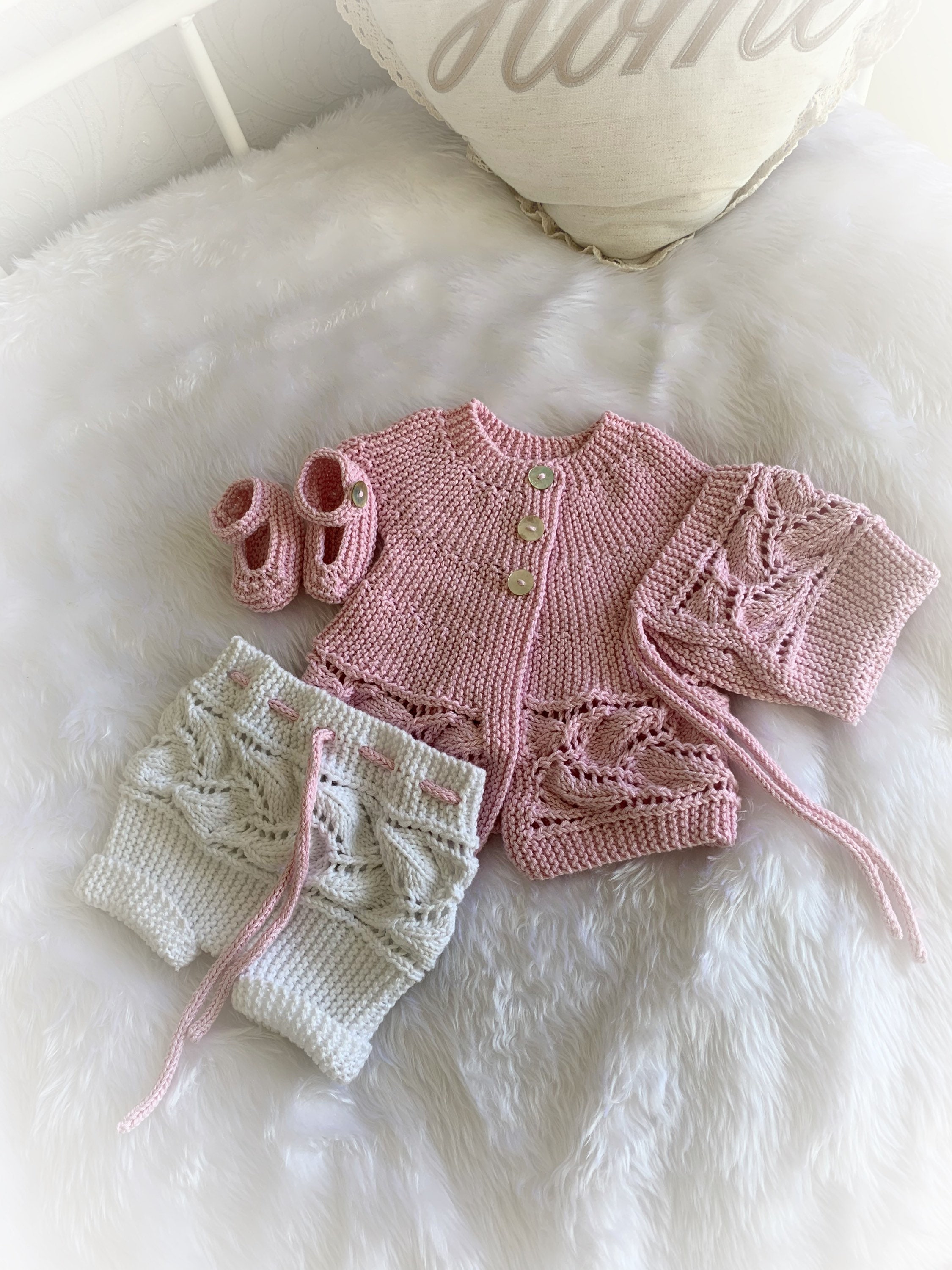 A "heather” Sideways Made Knitting Pattern for Reborn Doll 16 -22” or 0 ...
