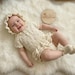 A "bouquet” Rah-rah Romper Knitting Pattern for Reborn Doll 16 -22” or ...